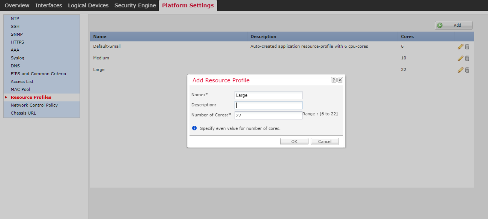 Cisco FTD Container Instance Resize - AllThingsNetworking